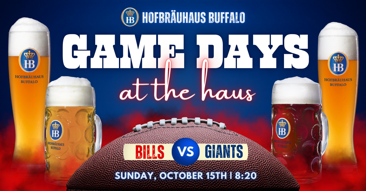 Game Days at The Haus: Buffalo Bills vs NY Giants featuring DJ BUCKW!LD ...