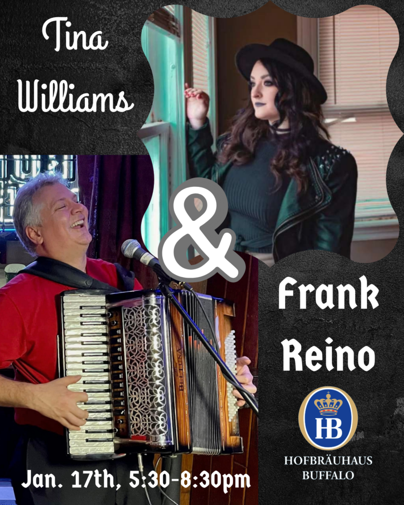 A Night of Music with Tina Williams & Frank Reino - Hofbräuhaus Buffalo