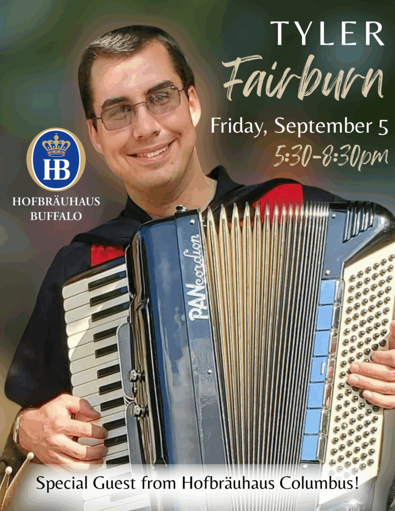 Special Guest Performance – Solo Accordionist - Tyler Fairburn 🎶🪗🍻 ...